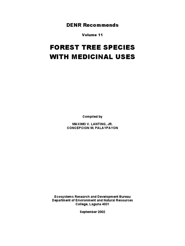 Denr v11 | PDF | Trees | Plants
