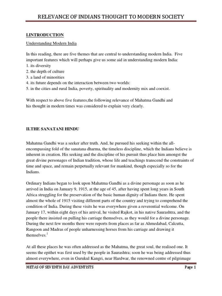 Project On BSNL | PDF | Mahatma Gandhi | Dharma