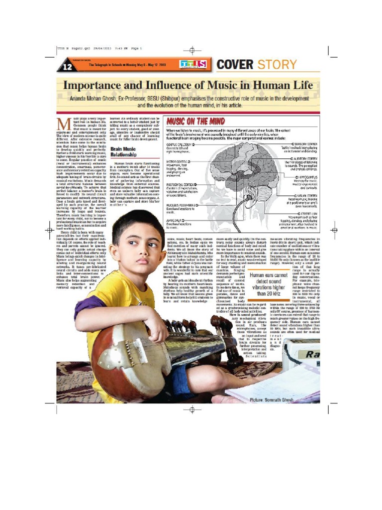 Importance & Influence of Music in Human Life | PDF | Clinical ...