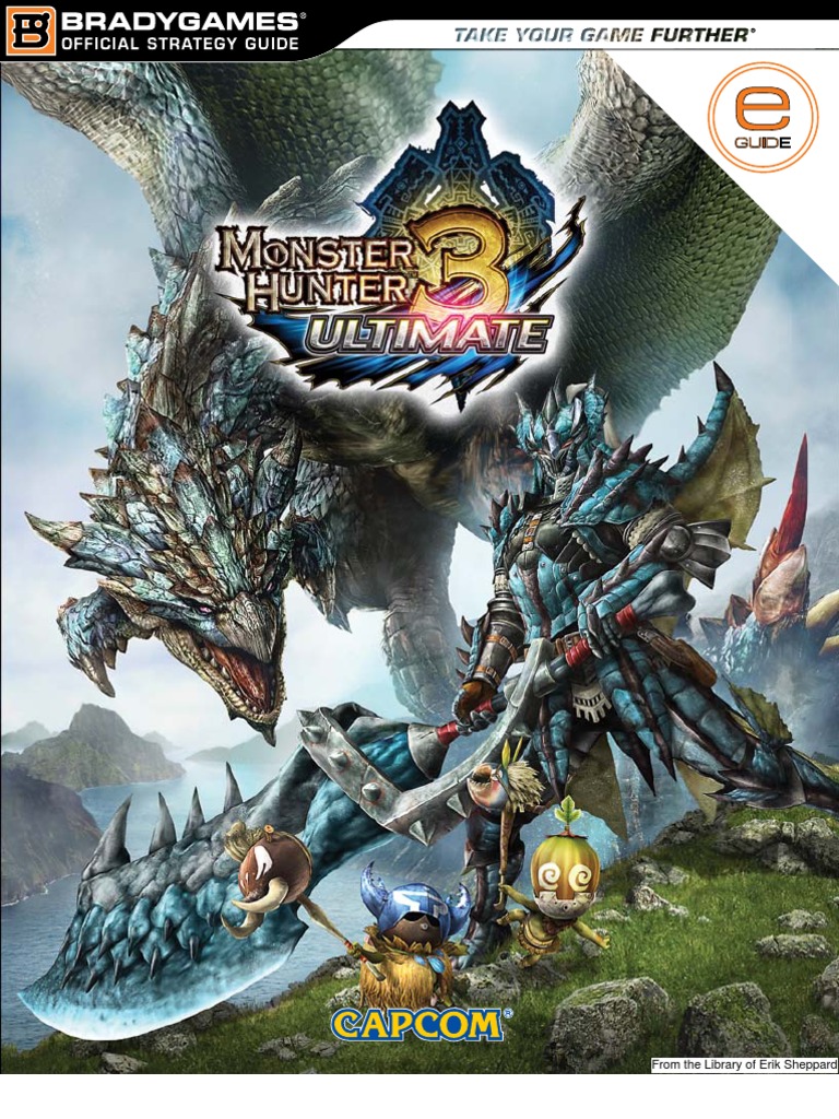 Monster Hunter 3 Ultimate Wii U and 3DS PDF Sword Leisure