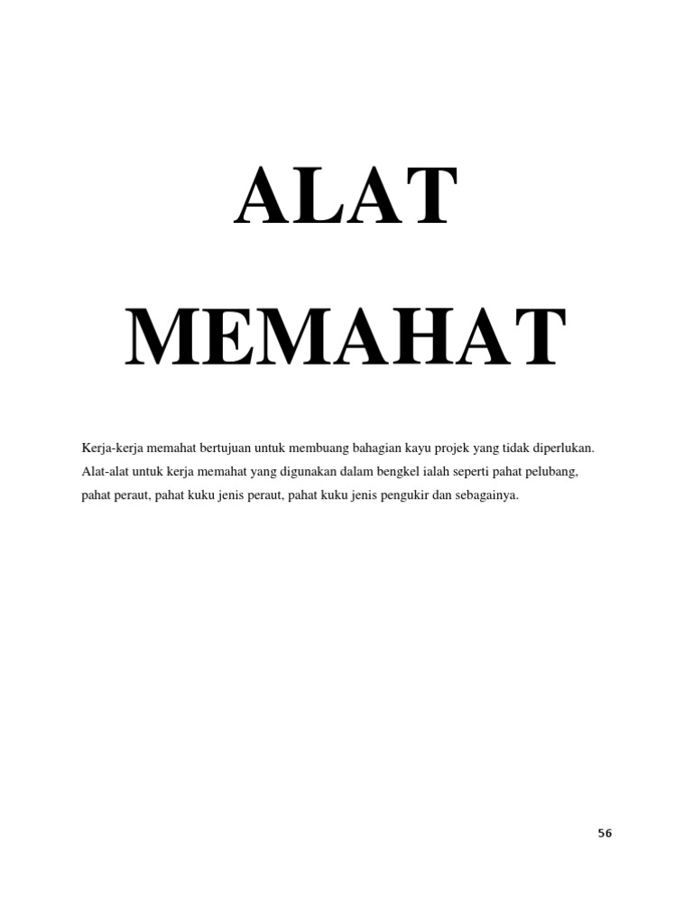 Alat Memahat 8 | PDF
