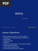 XK01 Example of Using BADI in SAP | PDF | Areas Of Computer Science | Computer Programming