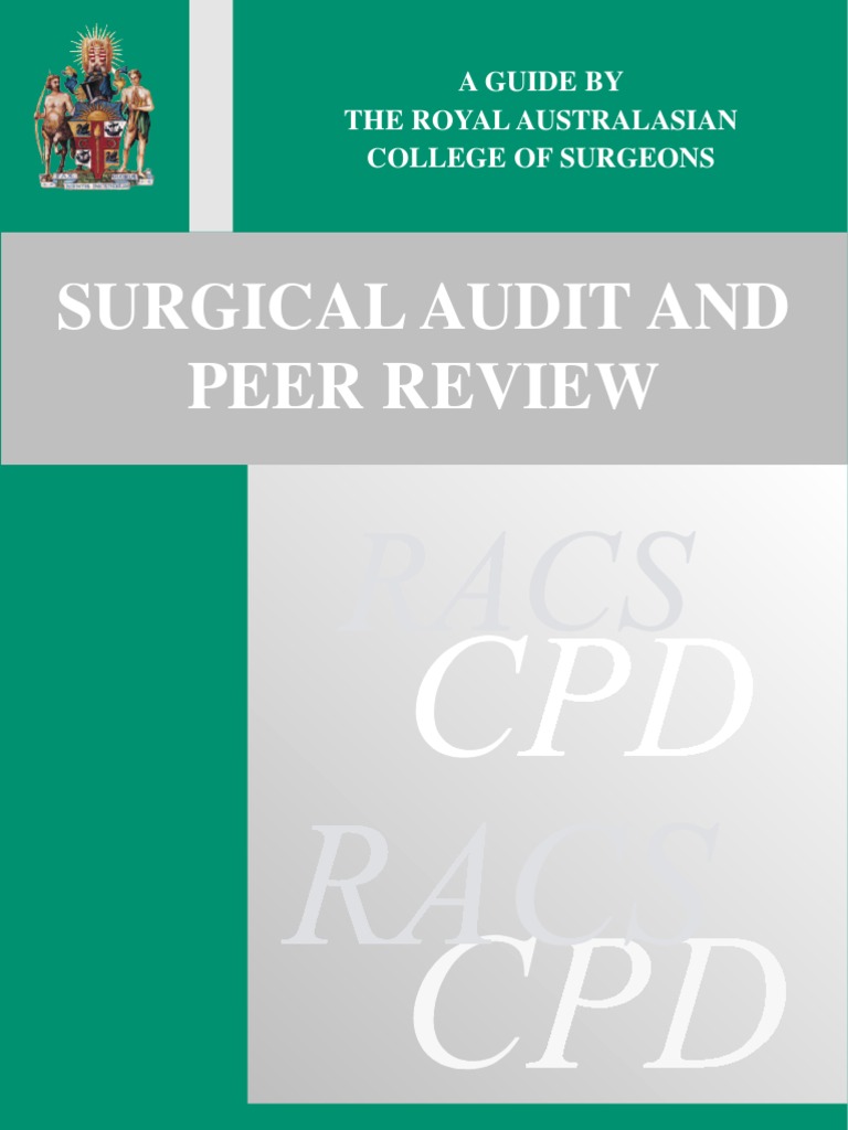 Surgical Audit Peer Review | PDF | Surgery | Adverse Effect