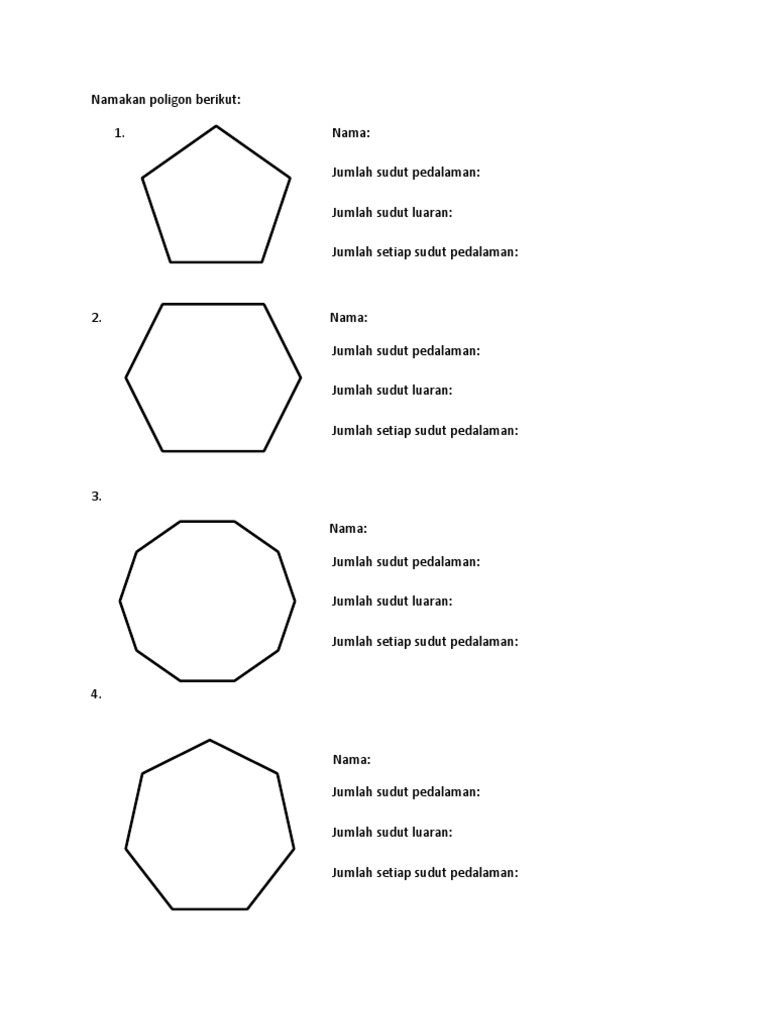 Poligon Form 3 | PDF