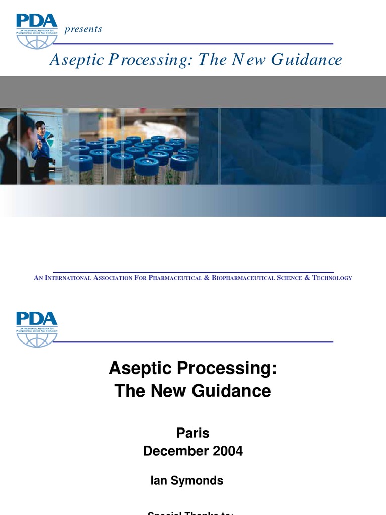 Aseptic Processing Guidance Overview | PDF | Biopharmaceutical | Simulation