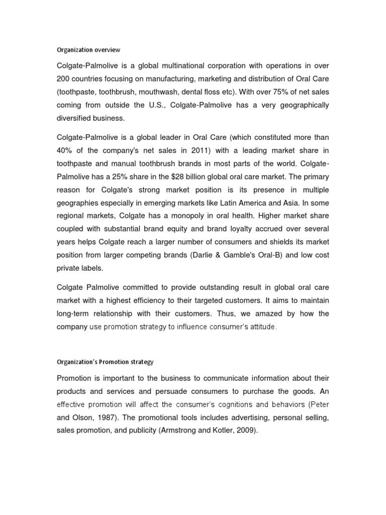 Organization Overview | PDF