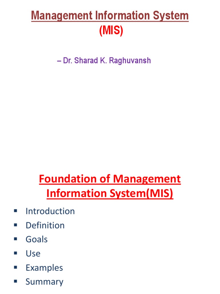 Management Information System | PDF | Network Topology | Databases
