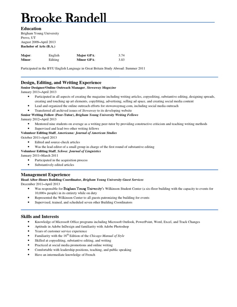 Brooke Randellwebresume | PDF