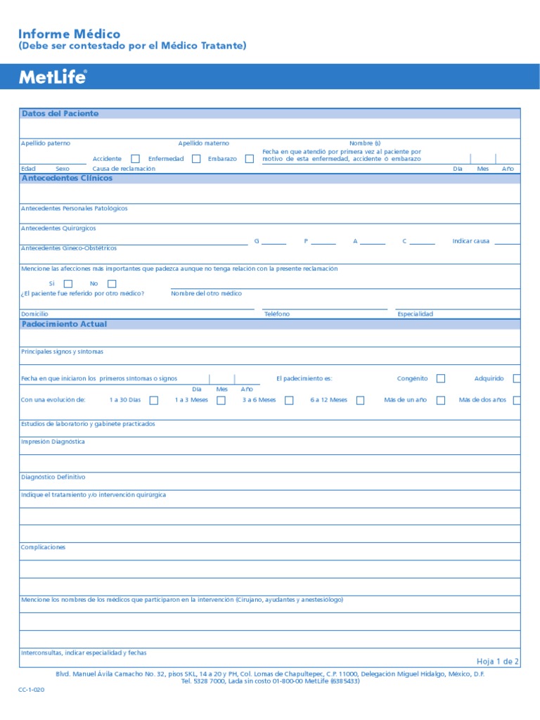 Informe Medico | Cirugía | Hospital | Prueba gratuita de 30 días | Scribd