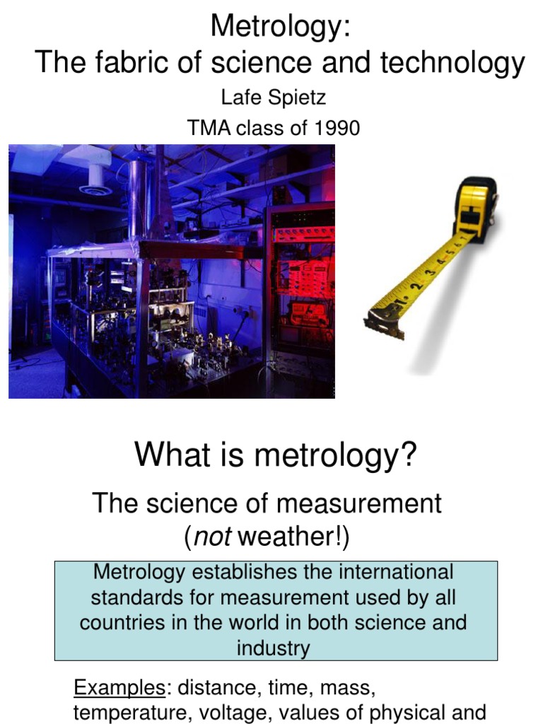 Metrology Basic | PDF | Kilogram | Temperature