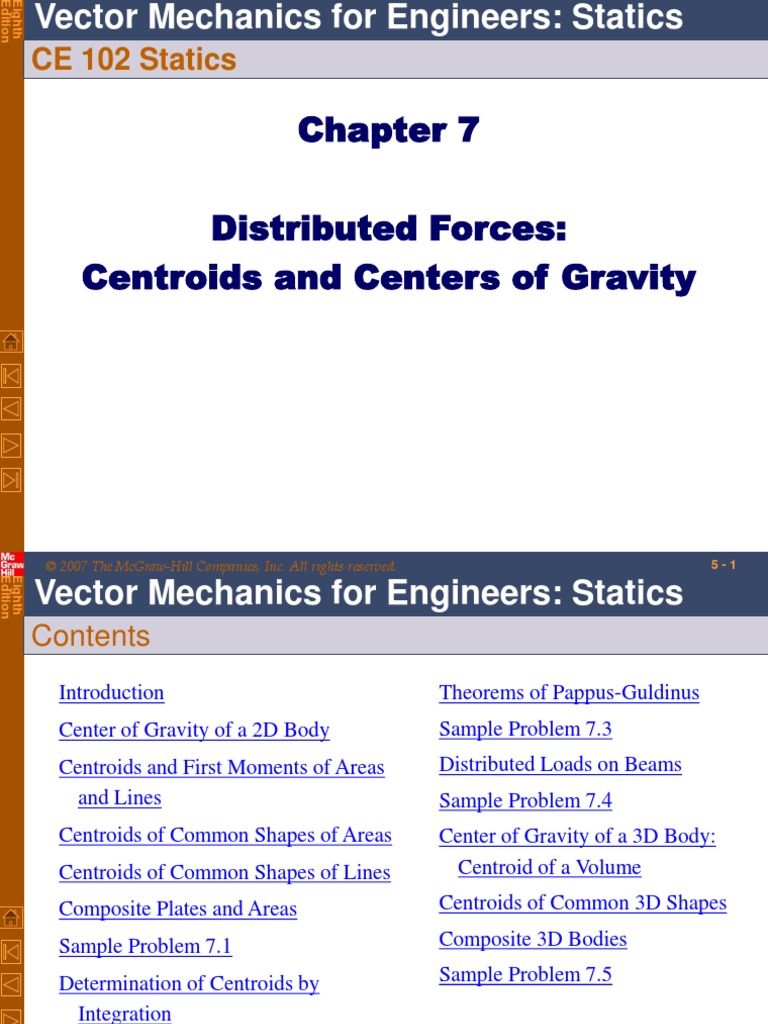 ch07-distributed-forces-centroids-and-centers-of-gravity.ppt | Area ...