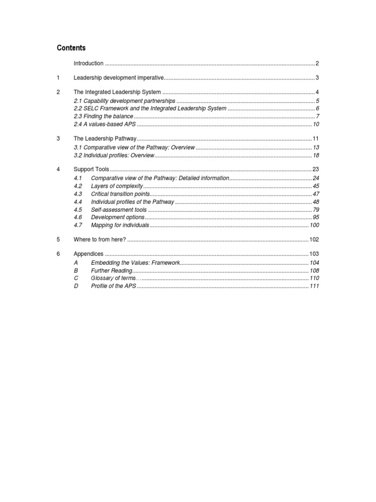 The Integrated Leadership System | PDF | Leadership | Goal
