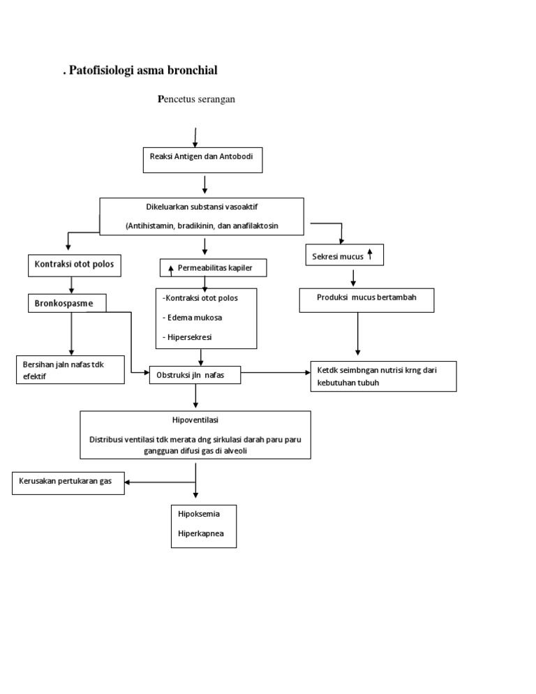 Patofisiologi Asma Bronchial
