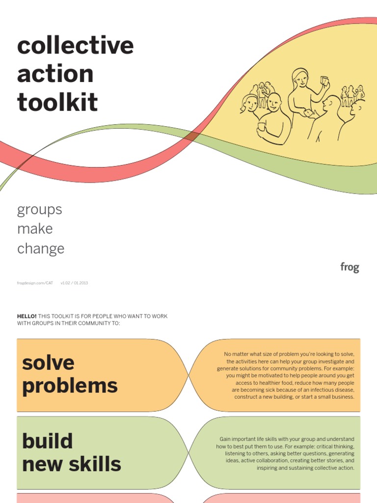 Frog Collective Action Toolkit | PDF | Facilitator | Collective Action