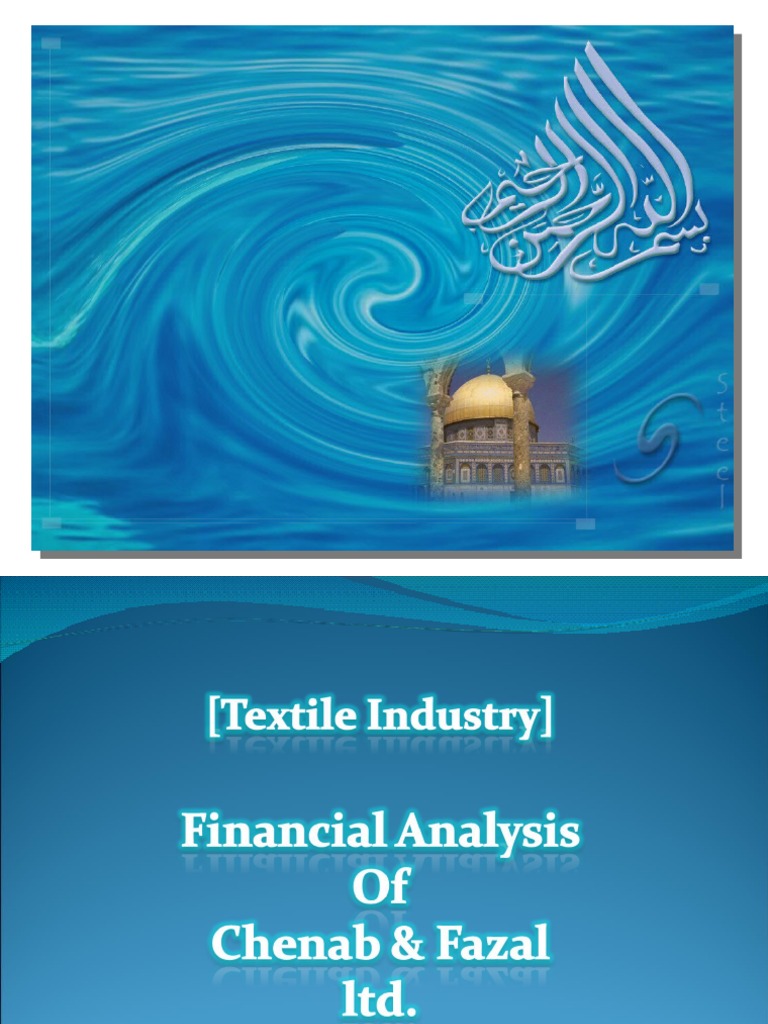 Analysis of Financial Statements: Textile Sector | PDF | Spinning ...