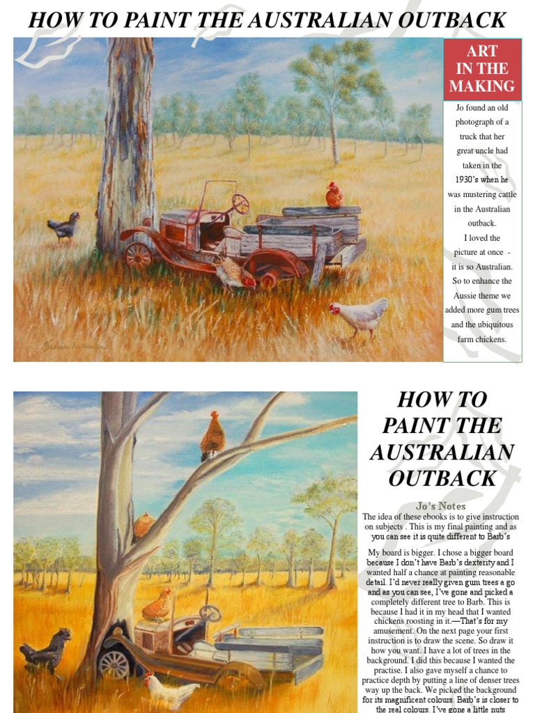 Australian Out Back 101 | PDF | Blue | Yellow