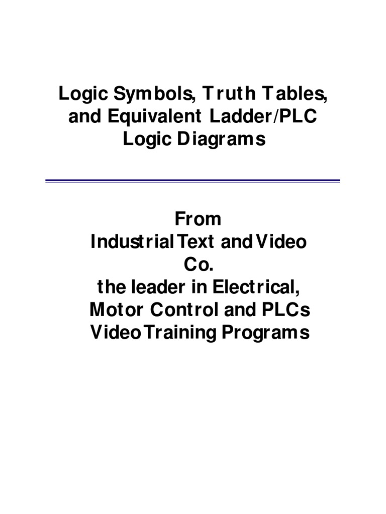 Logic Symbols | PDF