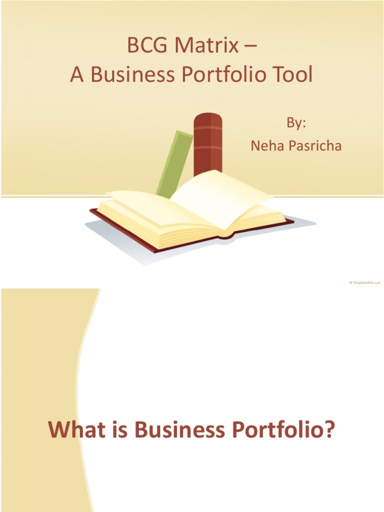 Chapter 3 BCG Matrix | The Coca Cola Company | Coca Cola