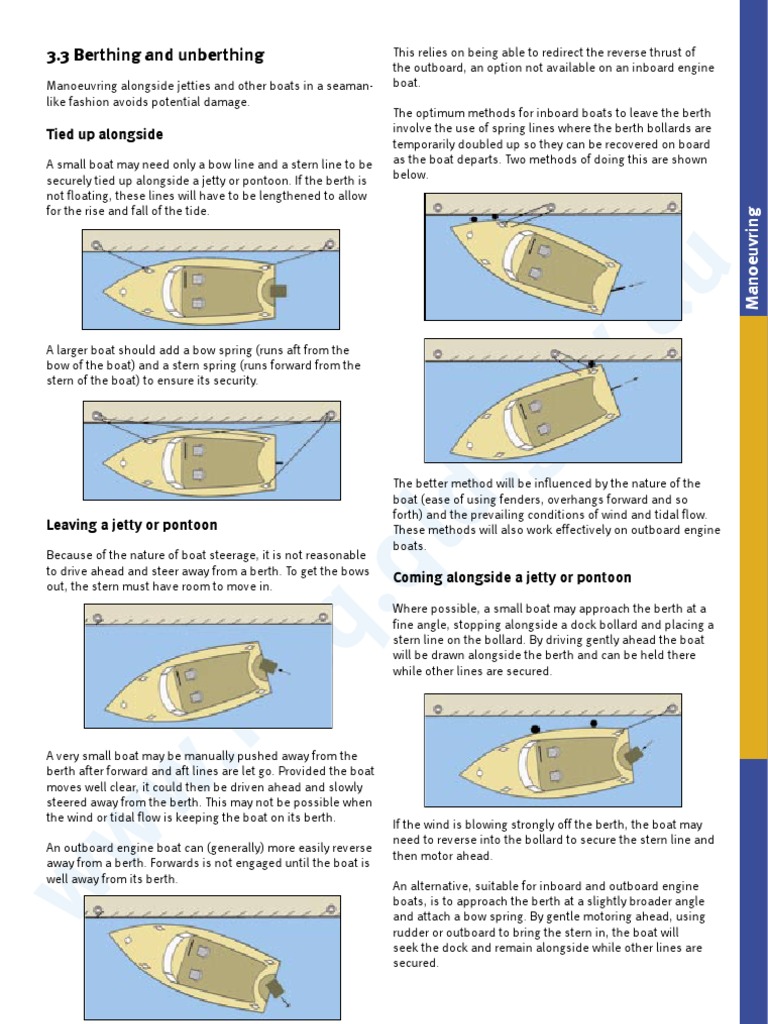 03b Manoeuvring | PDF | Anchor | Ships