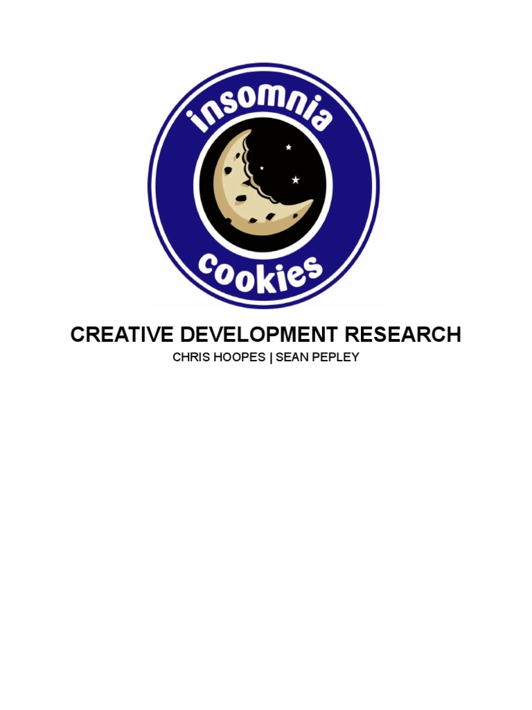 Insomnia Cookies Creative Development Insights | PDF | Advertising | Brand