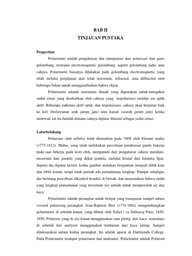 Tinjauan Pustaka | PDF