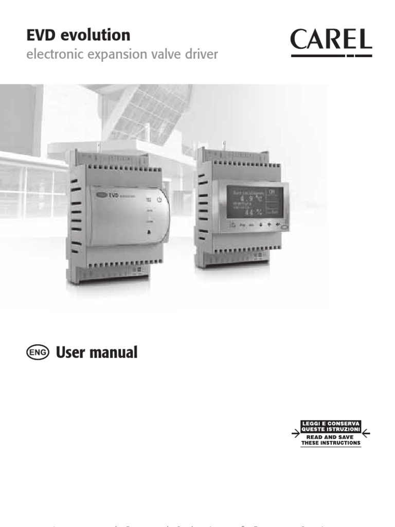 Carel Eev Evd0000e00 | PDF | Parameter (Computer Programming ...