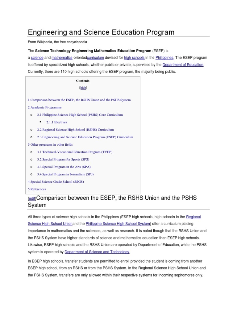 Engineering and Science Education Program | PDF | Learning | Cognition