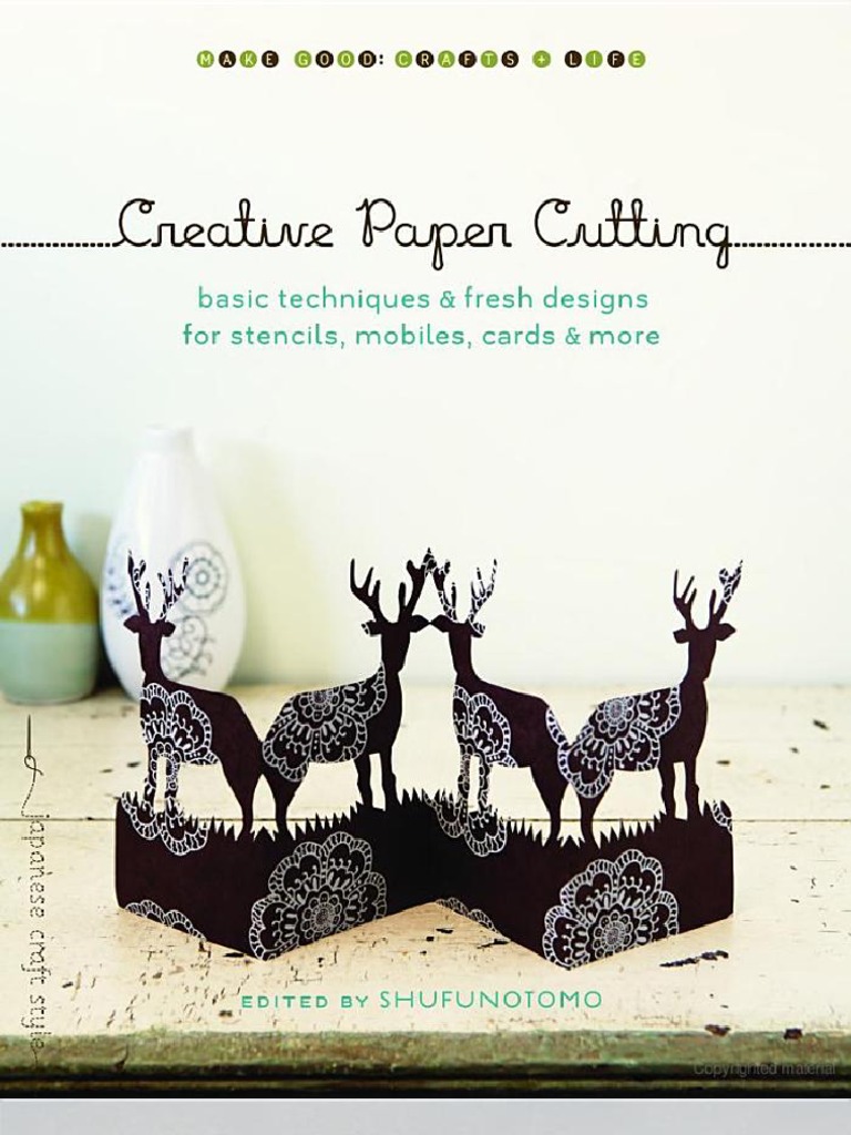 Creative Paper Cutting | PDF | Foreign Language Studies | Home & Garden