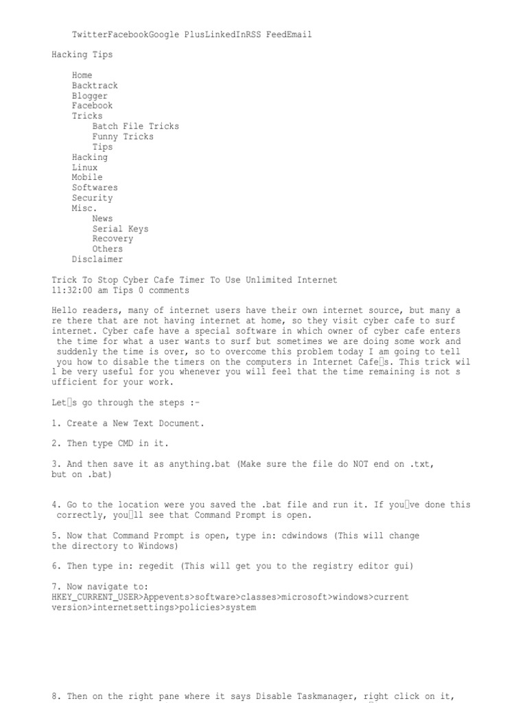Time Stopper | PDF | Computer Virus | Microsoft Windows