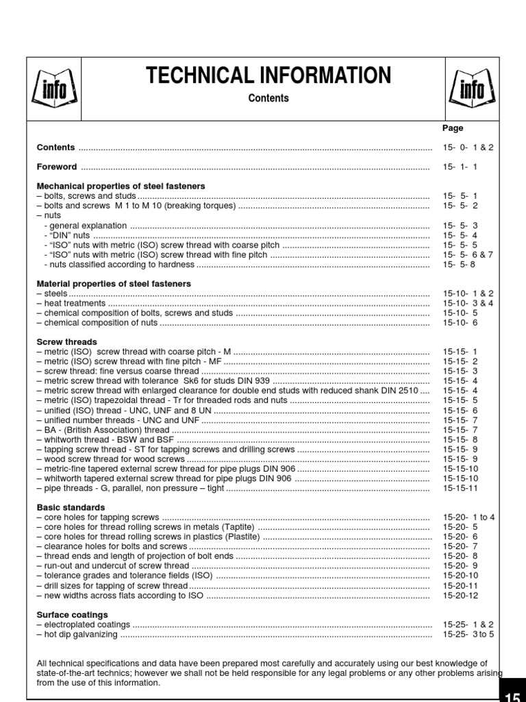 DIN 00267 (Referencia) | PDF | Screw | Heat Treating