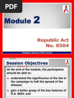 RA 8504 - Philippine AIDS Prevention and Control Act of 1998 | PDF ...