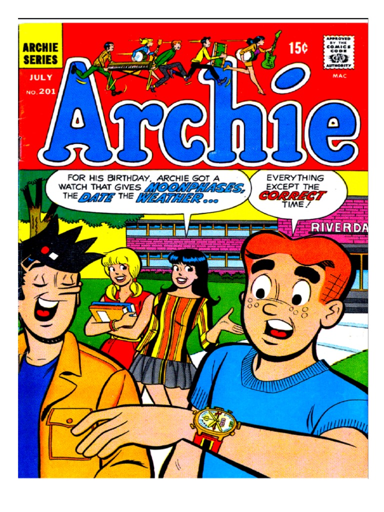 Archie Comics Archie Issue 201 | PDF