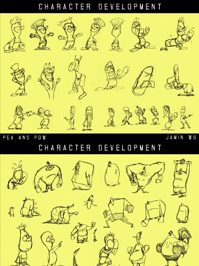 FYP Character Sketches | PDF