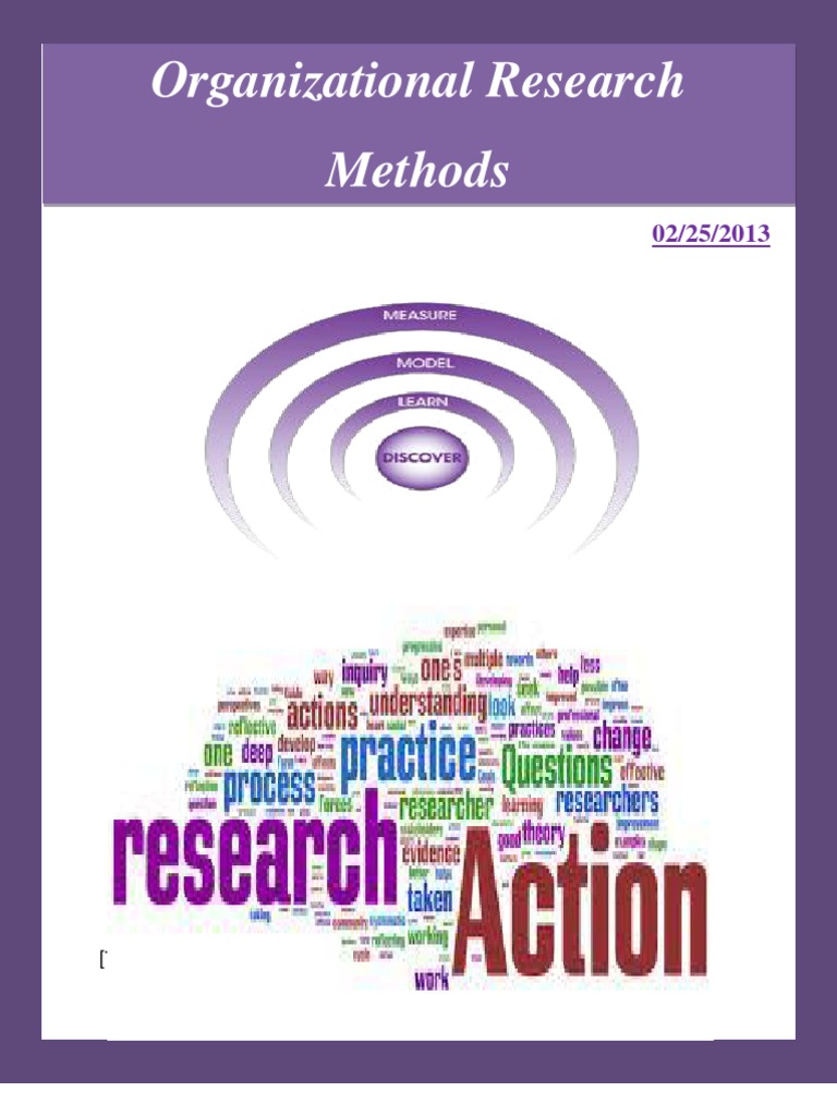 Organizational Research Methods: (Pick The Date) | PDF | Qualitative ...