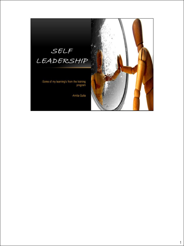 Leadership Traits and Self-Discovery Activities | PDF