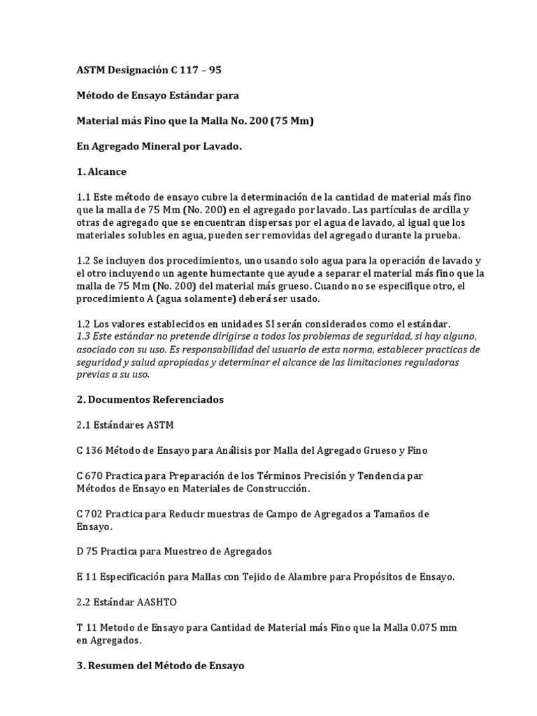 Normas Astm PDF | PDF