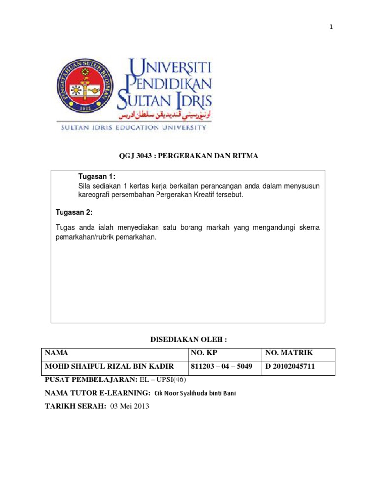 Pergerakan Kreatif | PDF