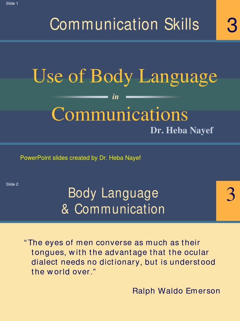 Body Language Summary 2 | PDF | Body Language | Semiotics