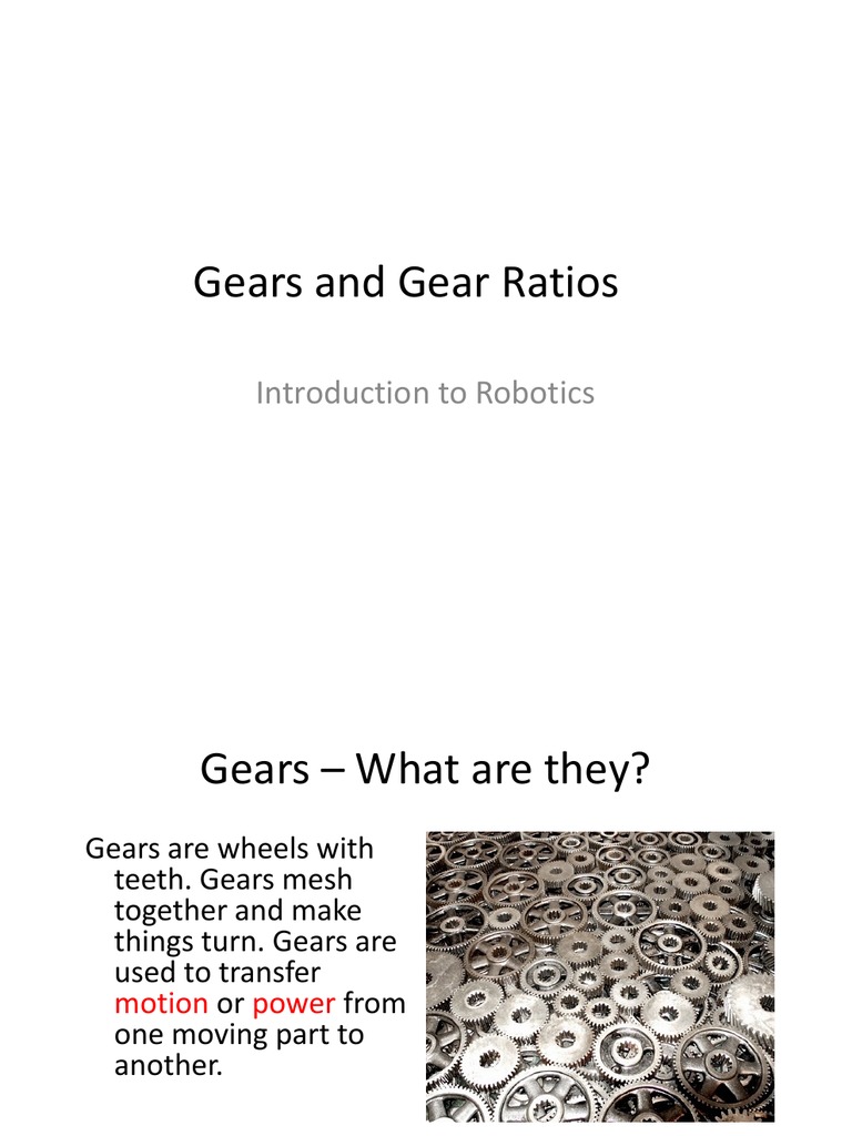 Gears and Nomenclature | PDF | Gear | Kinematics