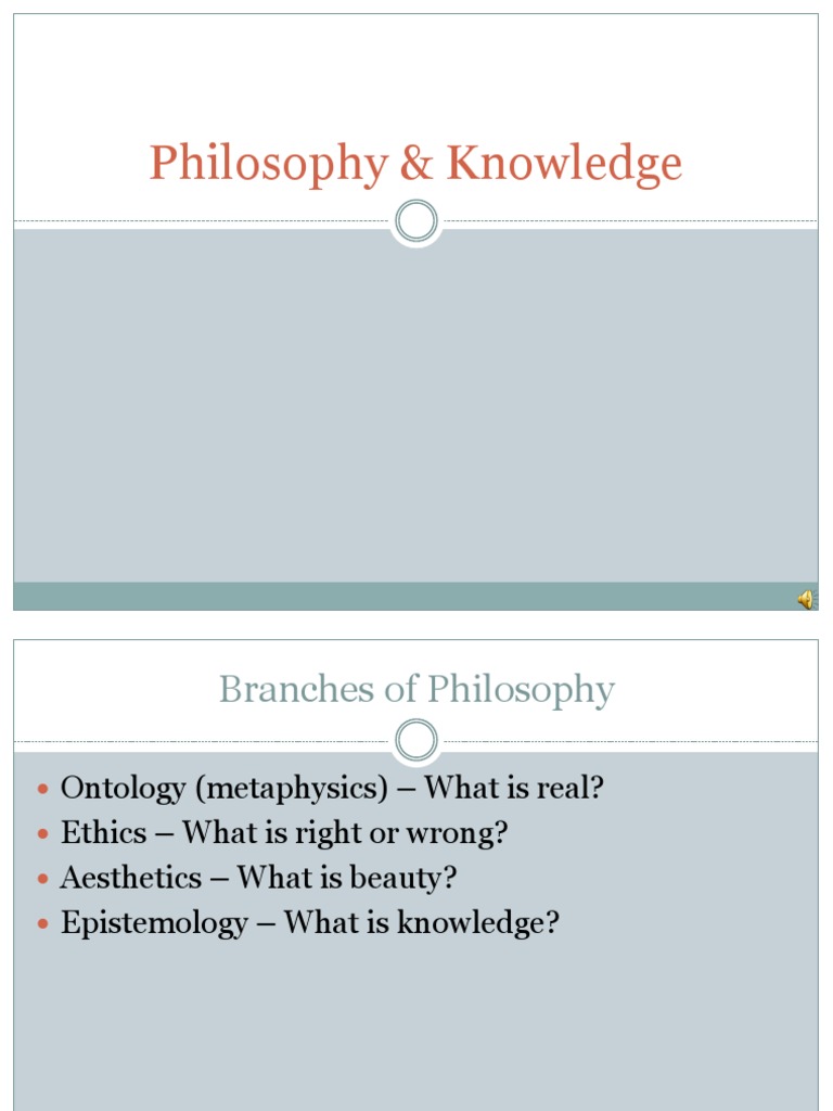 Sources of Knowledge | PDF | Epistemology | Reason