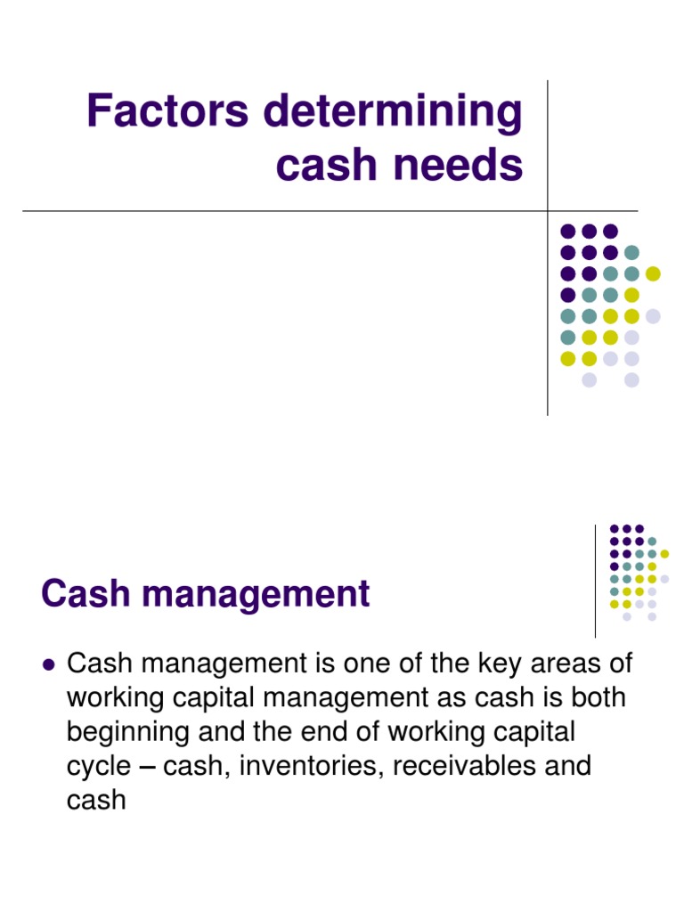Cash Management | PDF | Finance & Money Management