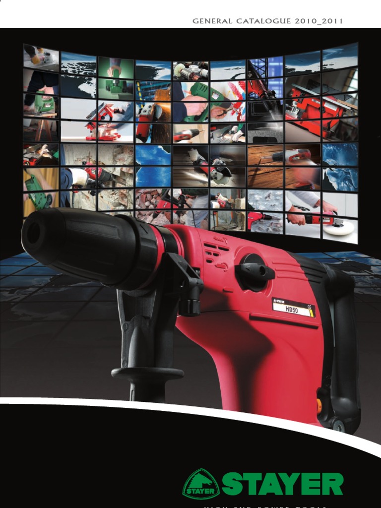 Stayer Catalogue | PDF | Drill | Lithium Ion Battery