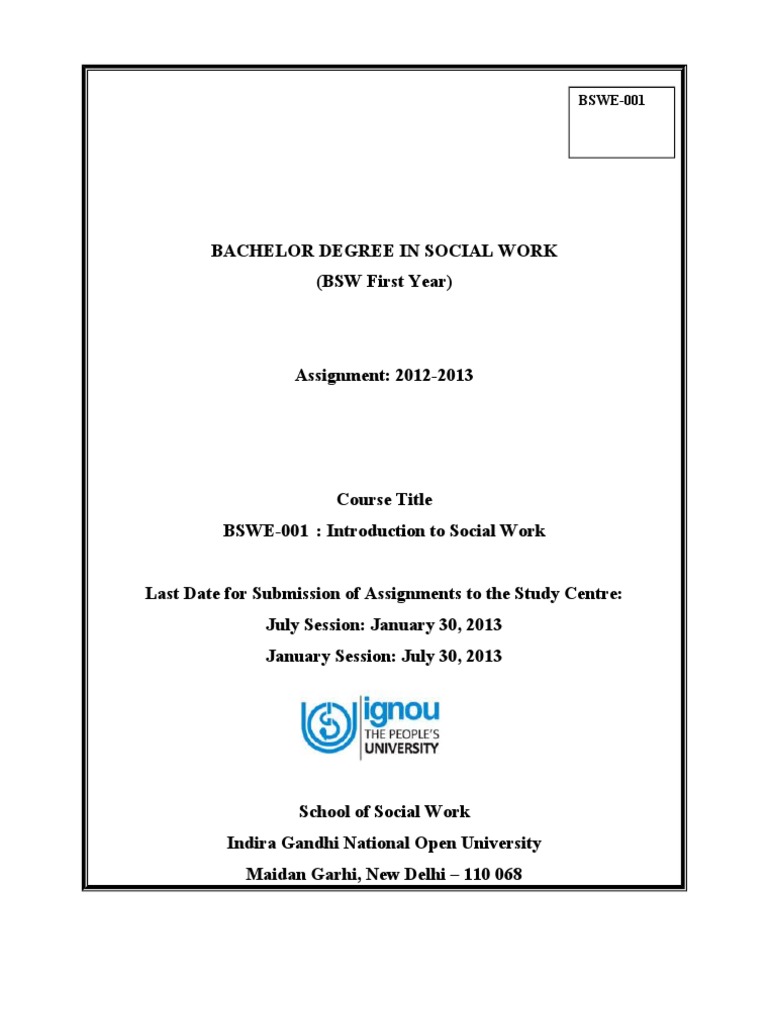 Bske | PDF | Social Work | Bachelor's Degree
