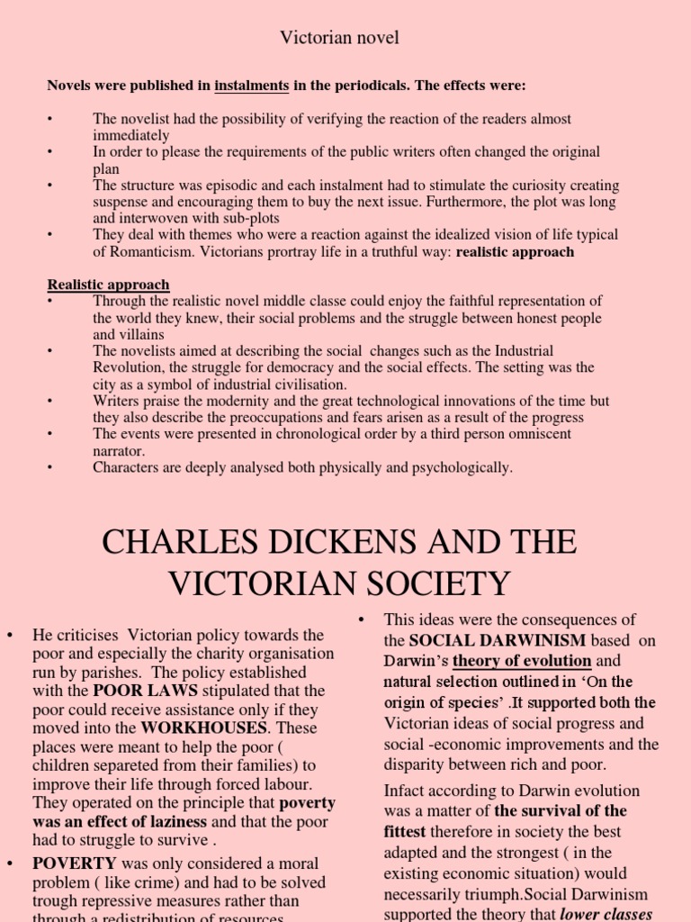 DICKENS and The Victorian Novel | PDF | Victorian Era | Oliver Twist