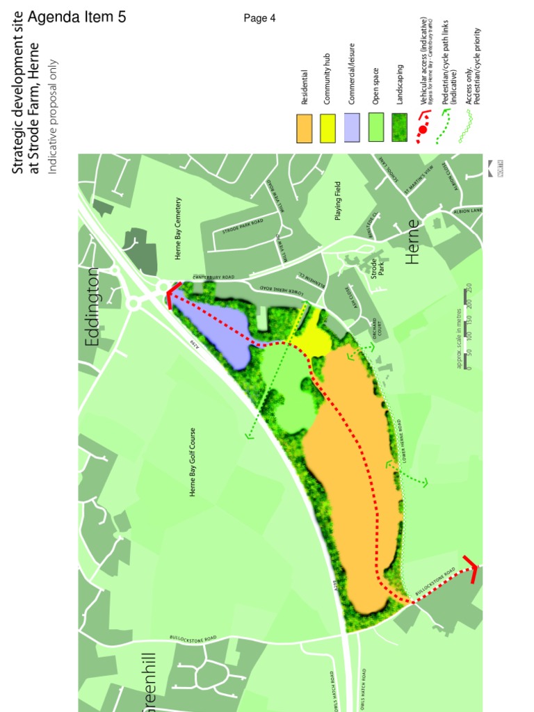 Local Plan - Strode Farm - Map | PDF