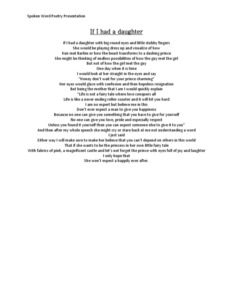 English Spoken Word | PDF
