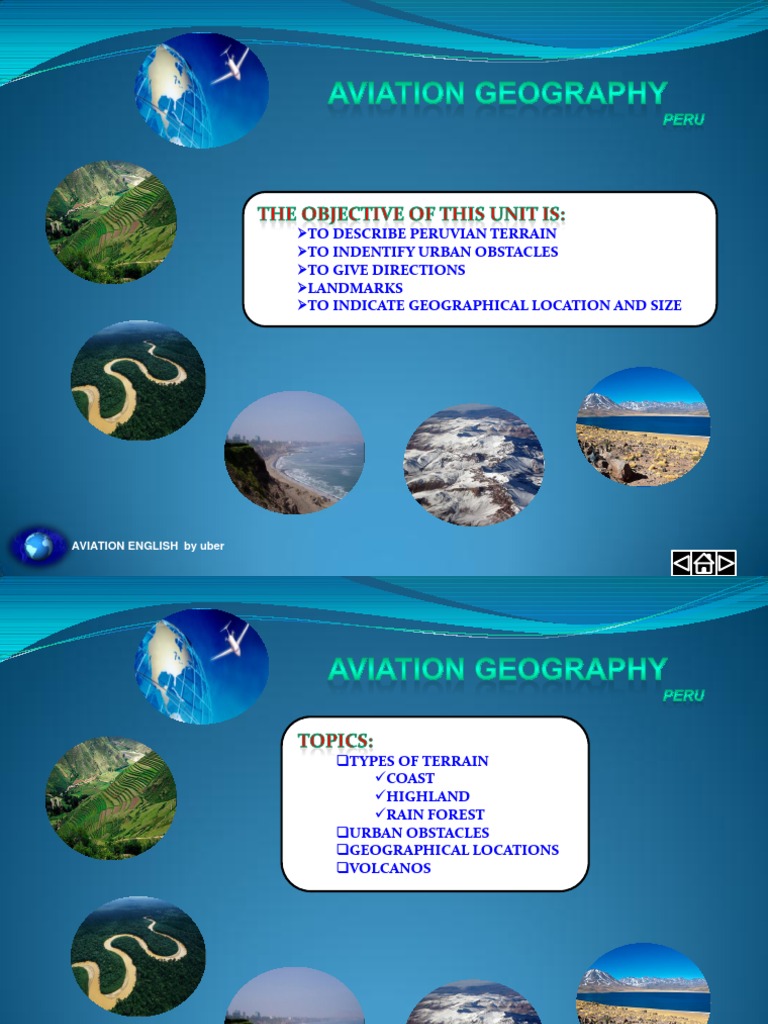 Aviation Geography | PDF | Mountains | Coast