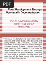 Firka Development Scheme of Madras | PDF