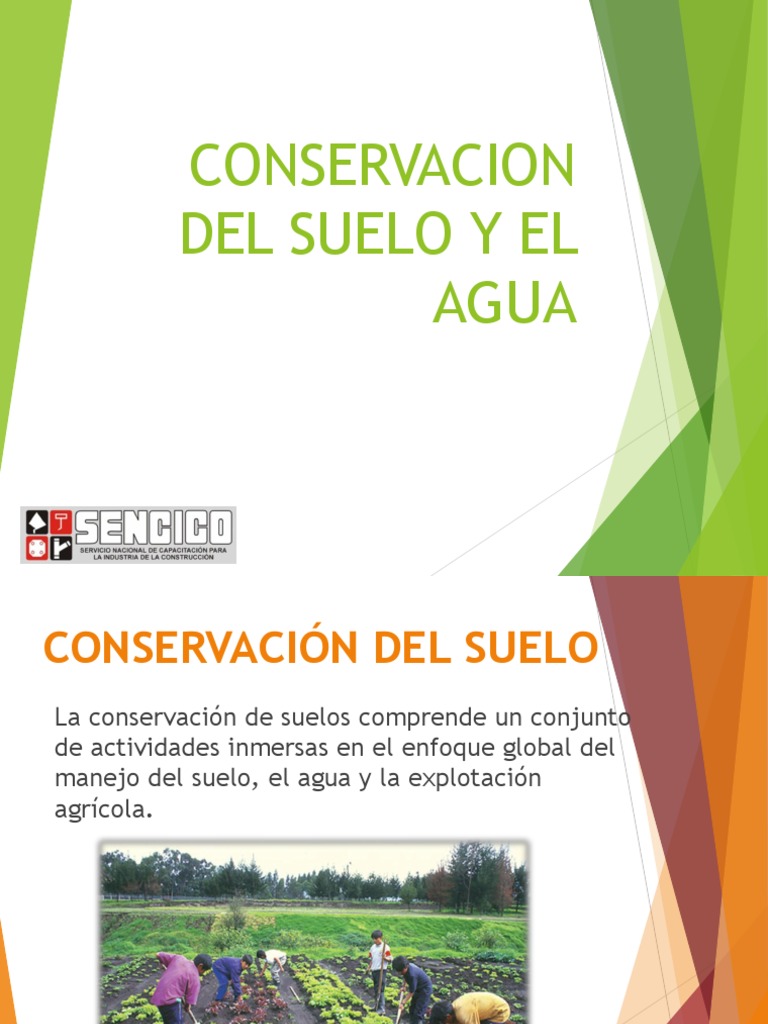 Conservación de Suelo y Agua | PDF | Suelo | Agua