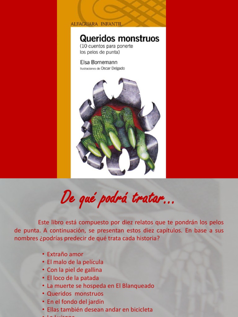 Queridos Monstruos | PDF | Cuentos | Amor